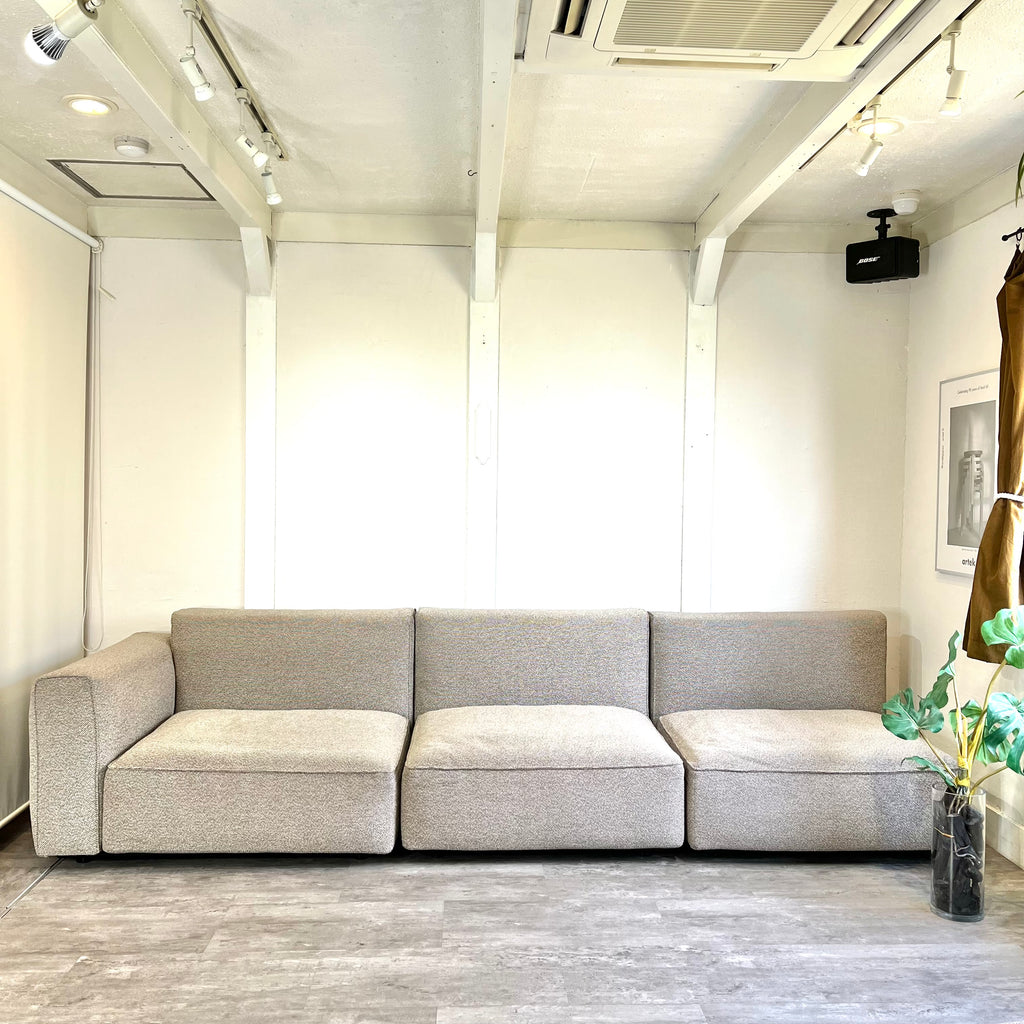 アルフレックス / arflex オムニオ / OMNIO 3人掛けソファ ハイタイプ 右アーム グレー 大きい セパレート ゆったり モダン – Restyle