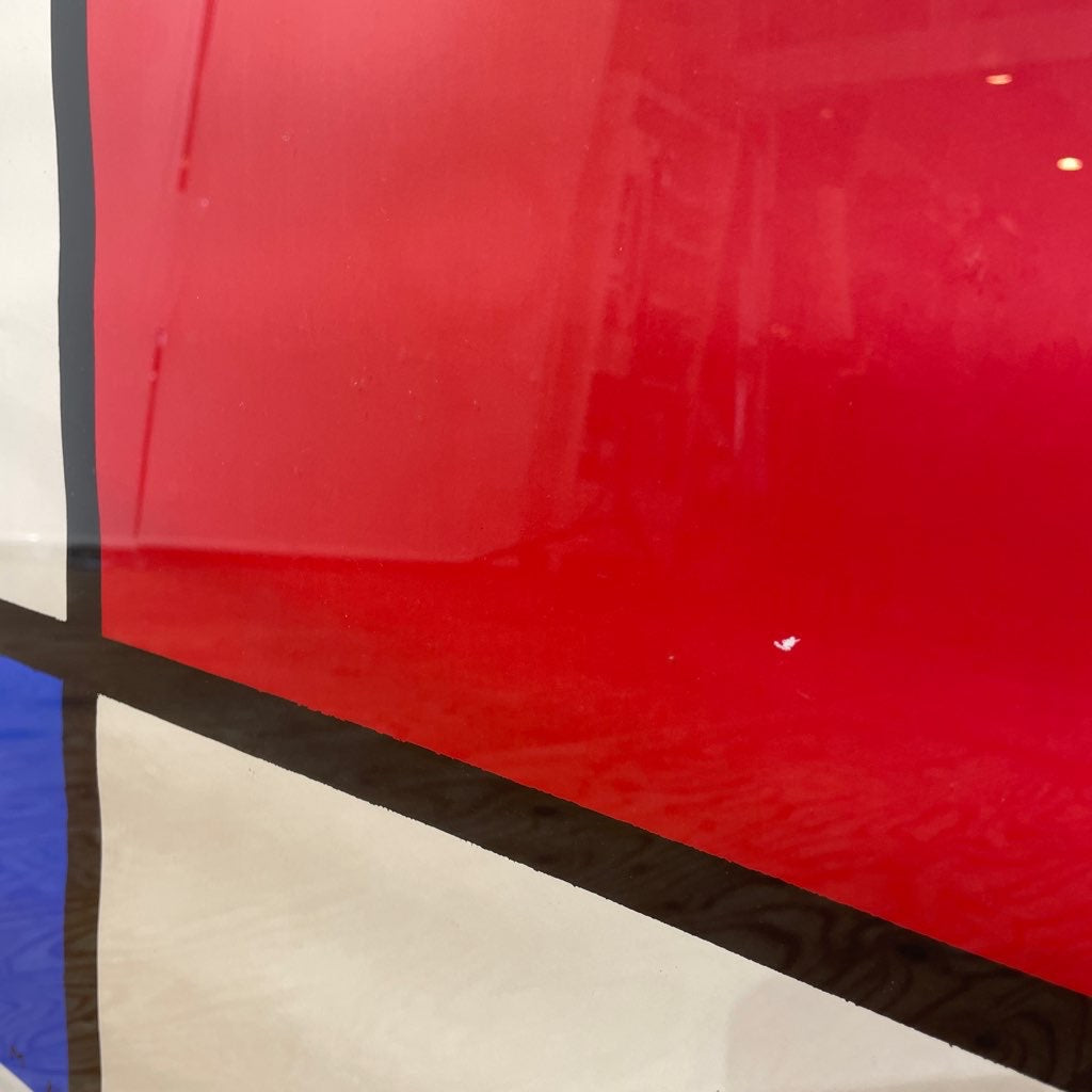 ピエト・モンドリアン/Piet Mondrian ポスター コンポジション 73×73 白木枠 ヴィンテージ 中古 アート 抽象画 – RESTYLE