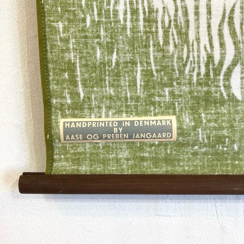 Aase og Preben Jangaard / デンマーク製 ヴィンテージタペストリー 「さかな取りを楽しむ双子の姉妹」北欧 壁掛け ...