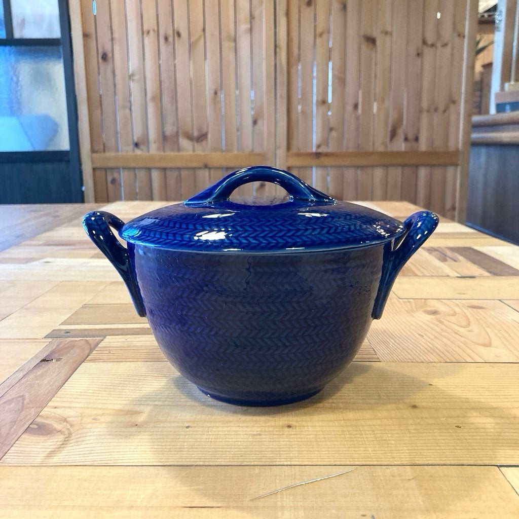 ロールストランド / Rorstrand ブラエルド / Bla Eld 蓋付き器 ブルー W23 北欧 中古 食器 スウェーデン – Restyle