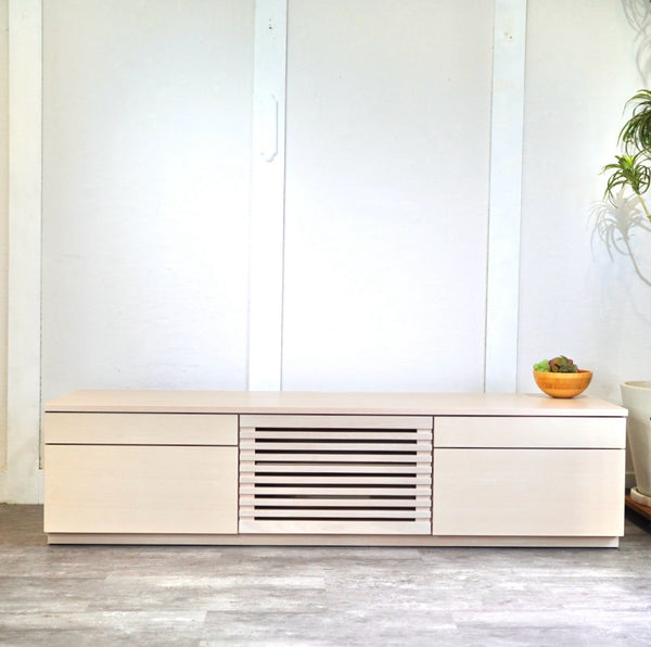 柏木工 / KASHIWA カザル / KAZARU テレビボード サイドボード 展示品 中古 美品 ホワイト TV台