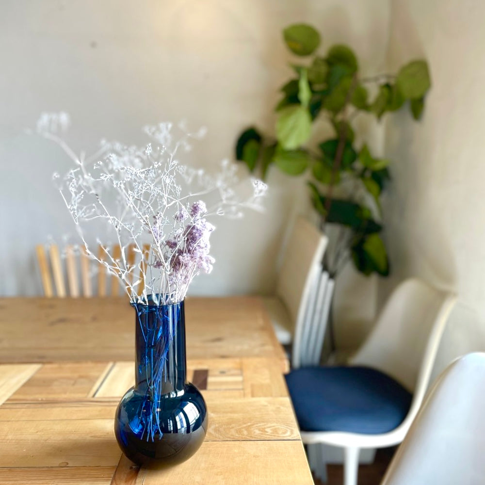 ヌータヤルヴィ Nuutajarvi カイ・フランク Kaj Franck ジュースピッチャー 1621 青 ブルー 北欧ヴィンテージ 中古