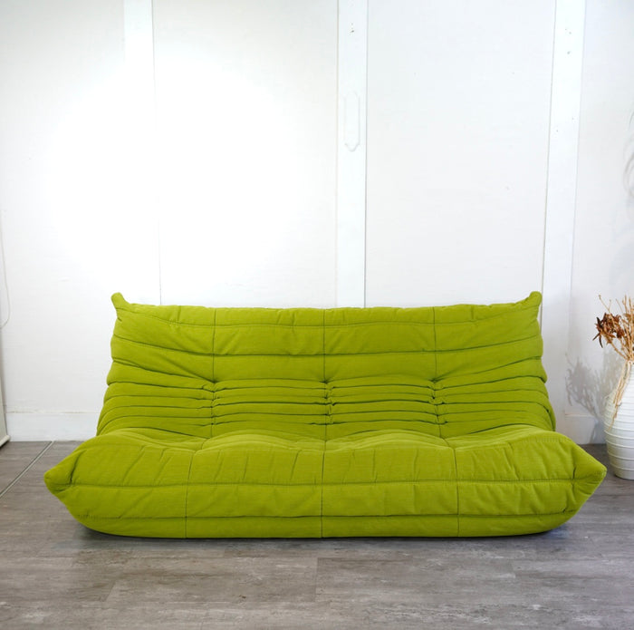 リーン・ロゼ/ligne roset ロゼトーゴ/ROSE Togo トリプルソファ 3Pソファ ミッシェル・デュカロワ 中古